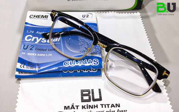 Tròng kính siêu mỏng 1.74 Chemi và những điều phải biết khi chọn mua